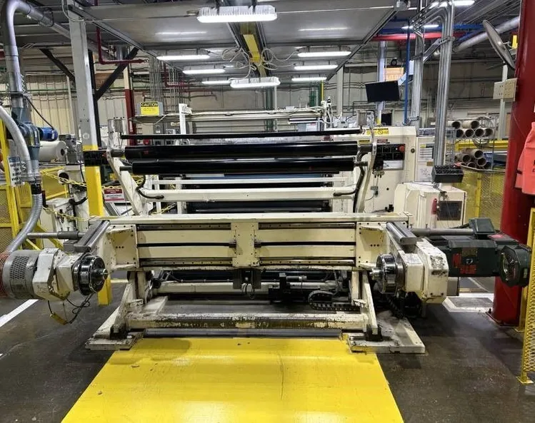 Used 1999 DEACRO 653D /162C Slitters & Perforators, slitter rewinder ...