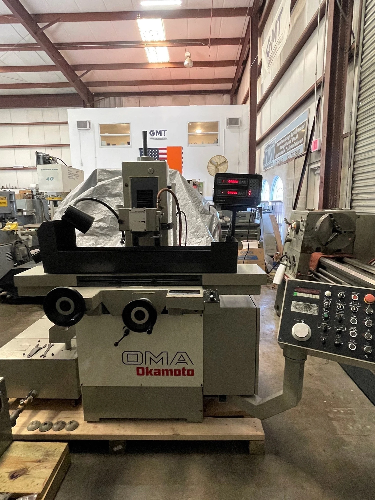 Used OKAMOTO OMA 450UDX Reciprocating Surface Grinders 5770 | GMT
