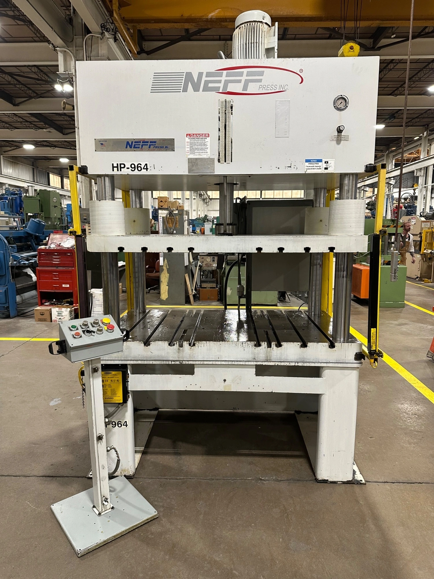 Used 2002 NEFF 4-Post 4-Post and Straight Side Press 29503 | Kempler ...