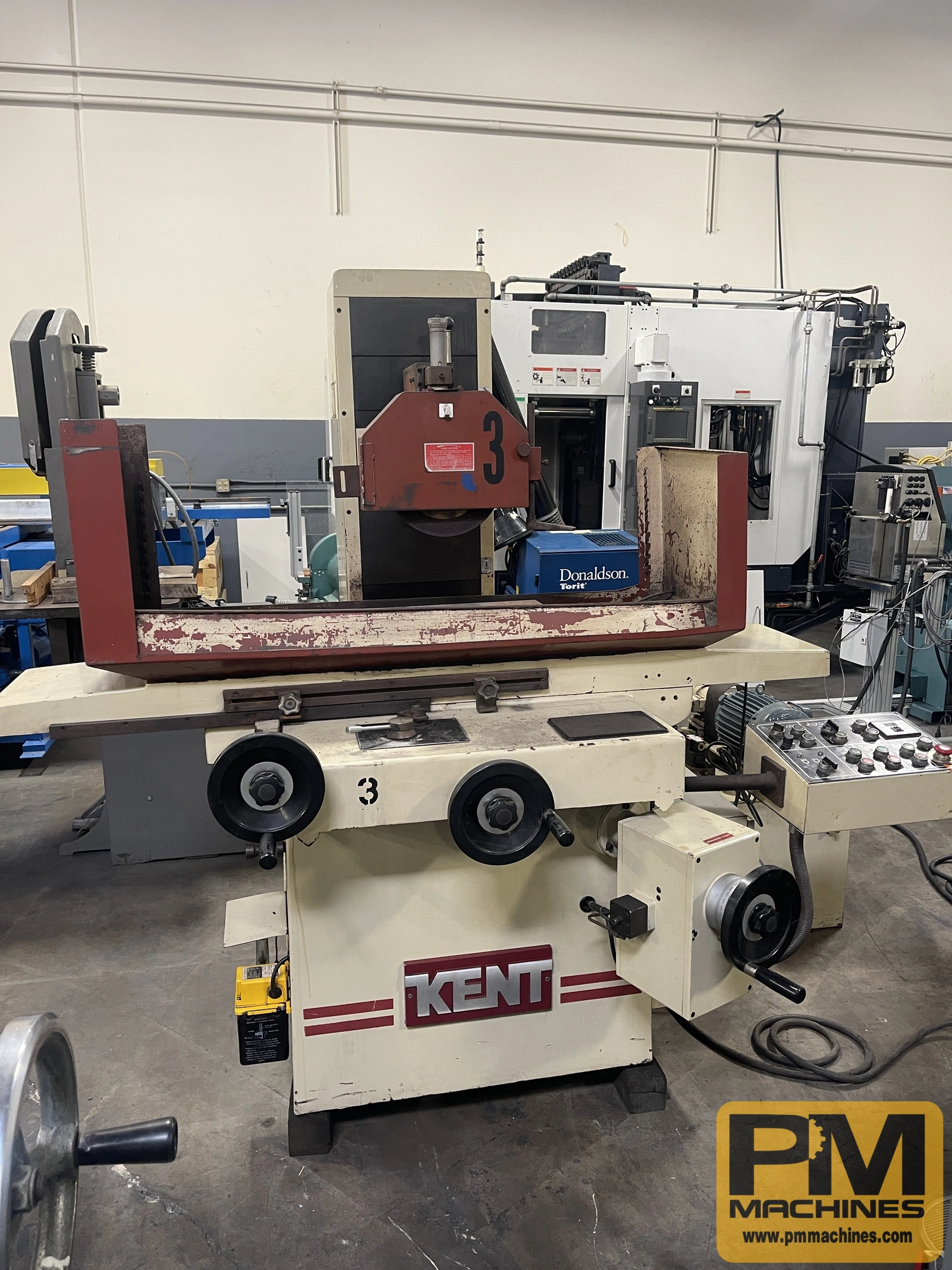 Used 1987 KENT USA KGS-306AHD Reciprocating Surface Grinders 81088535 ...
