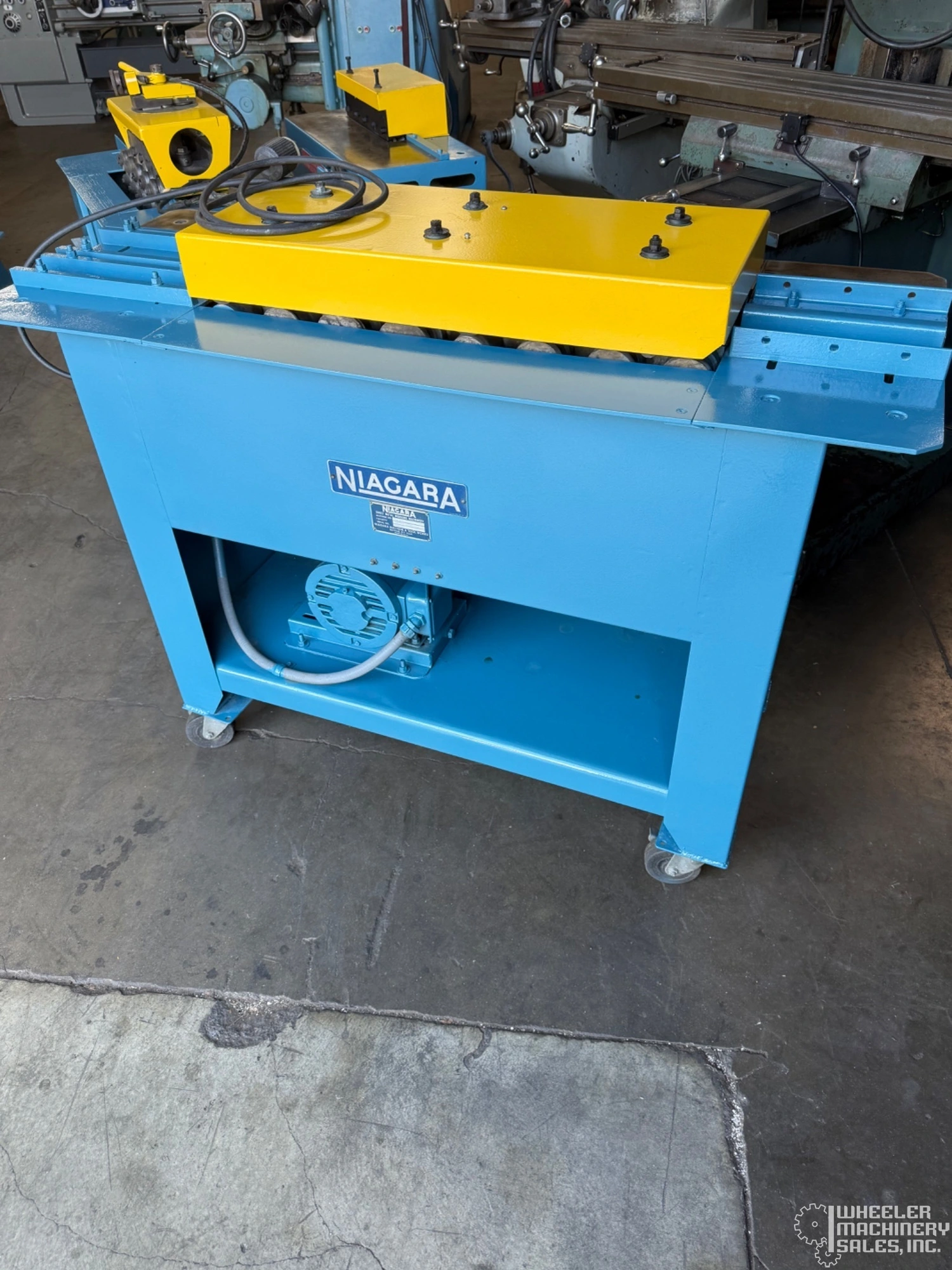 Used NIAGARA 25RF8 SHEET METAL MACHINERY 7322 | Wheeler Machinery Sales