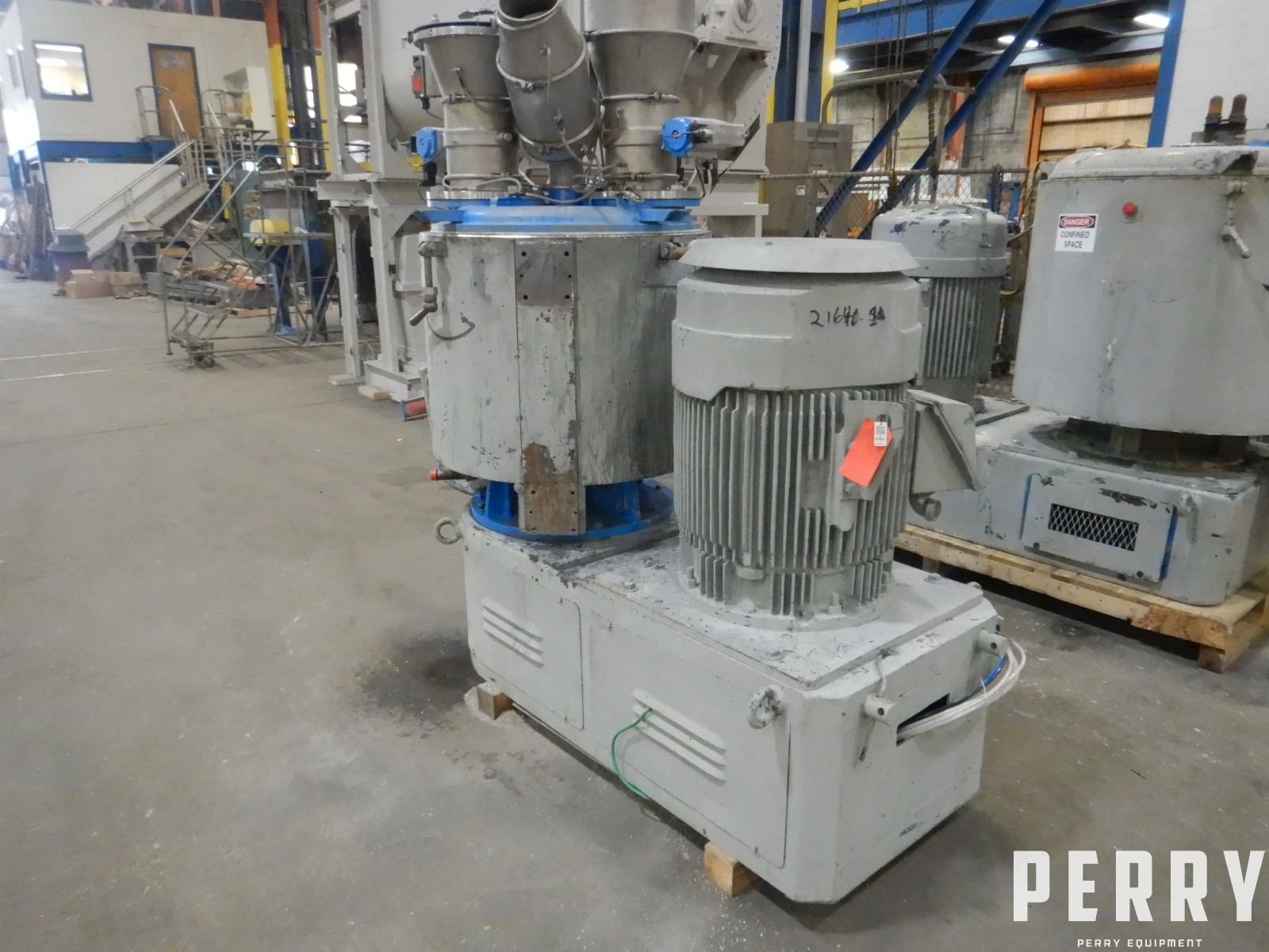 Used HENSCHEL F250B Mixer High-Intensity 21640-1 | Perry Equipment