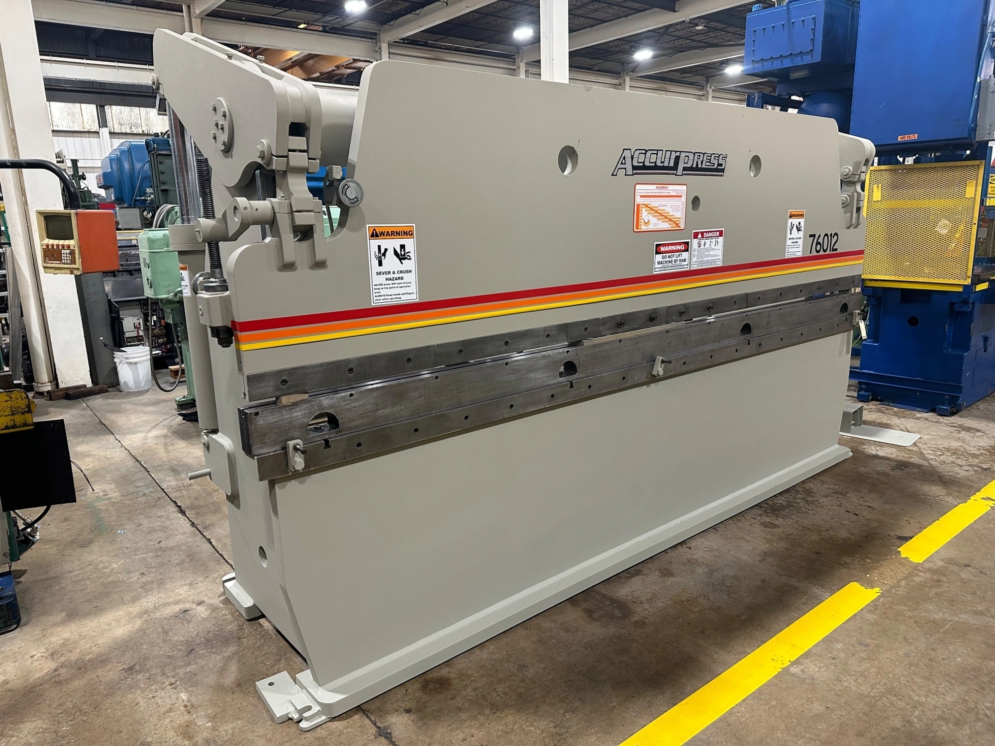 Used 60 Ton Accurpress 76012 Press Brake #29352 | Kempler Machinery