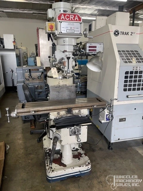 Used 1995 ACRA AM2V MILLING MACHINES, VERTICAL 6988 | Wheeler Machinery ...