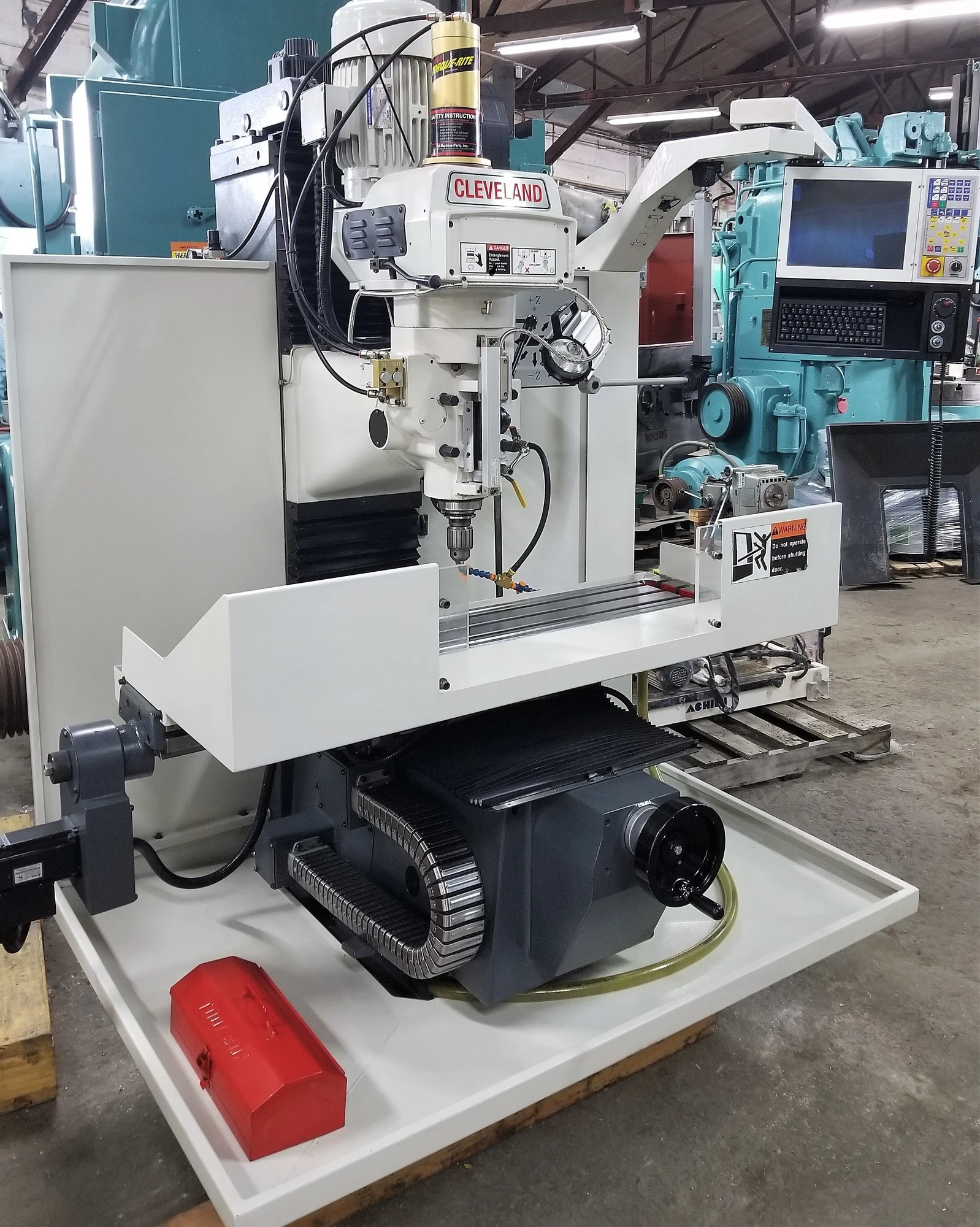 New A5T CNC BED MILL Mills, Vertical / CNC 3881 | Cleveland Machinery ...