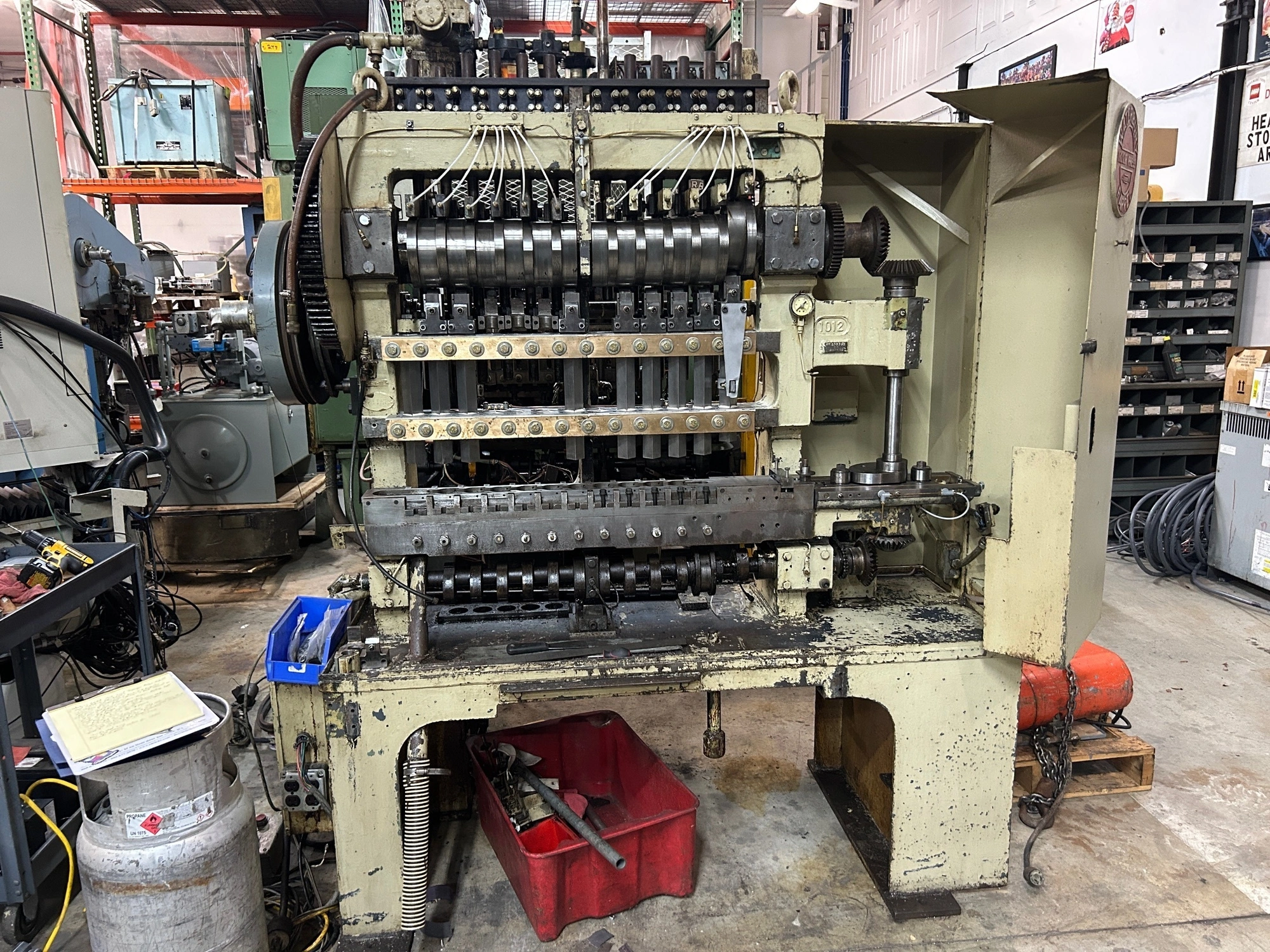 Used 1977 WATERBURY FARREL 1012+1 ICOP Eyelet & Transfer Presses 22041 ...