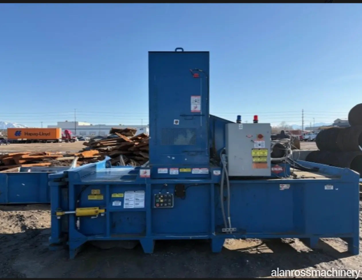 EX63 Used Horizontal Baler W/ Conveyor | Alan Ross Machinery