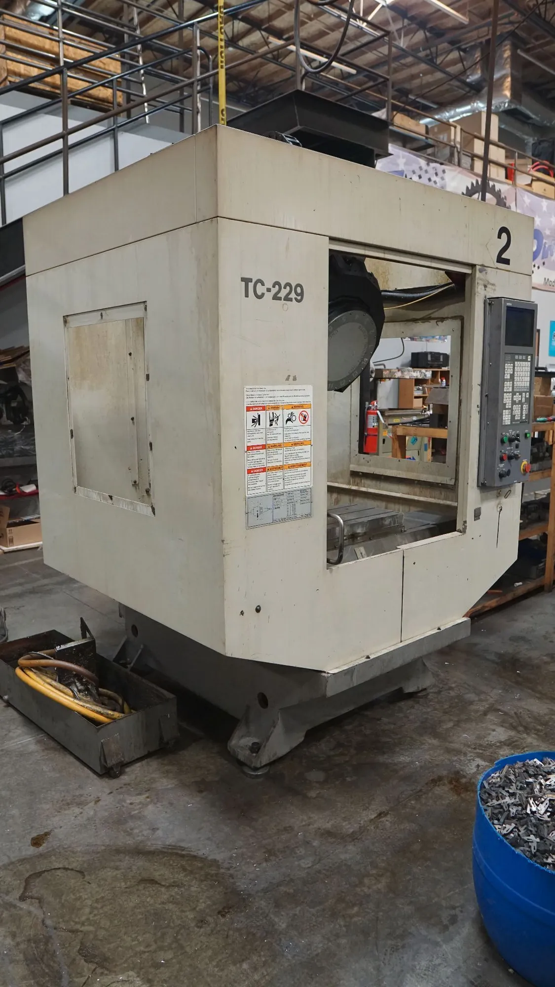 Used BROTHER TC-229 CNC Drilling and Tapping Centers 9622 | Silverlight ...