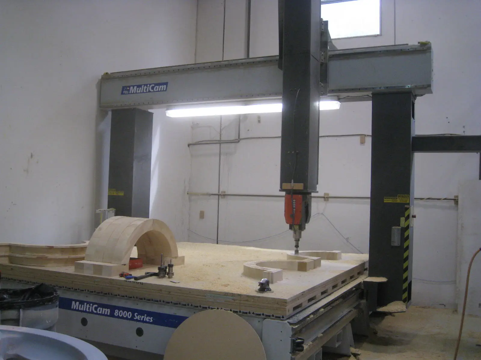 Used 2013 MULTICAM 8000 Used 5 Axis CNC Routers 202647 | PlastiMach Corp