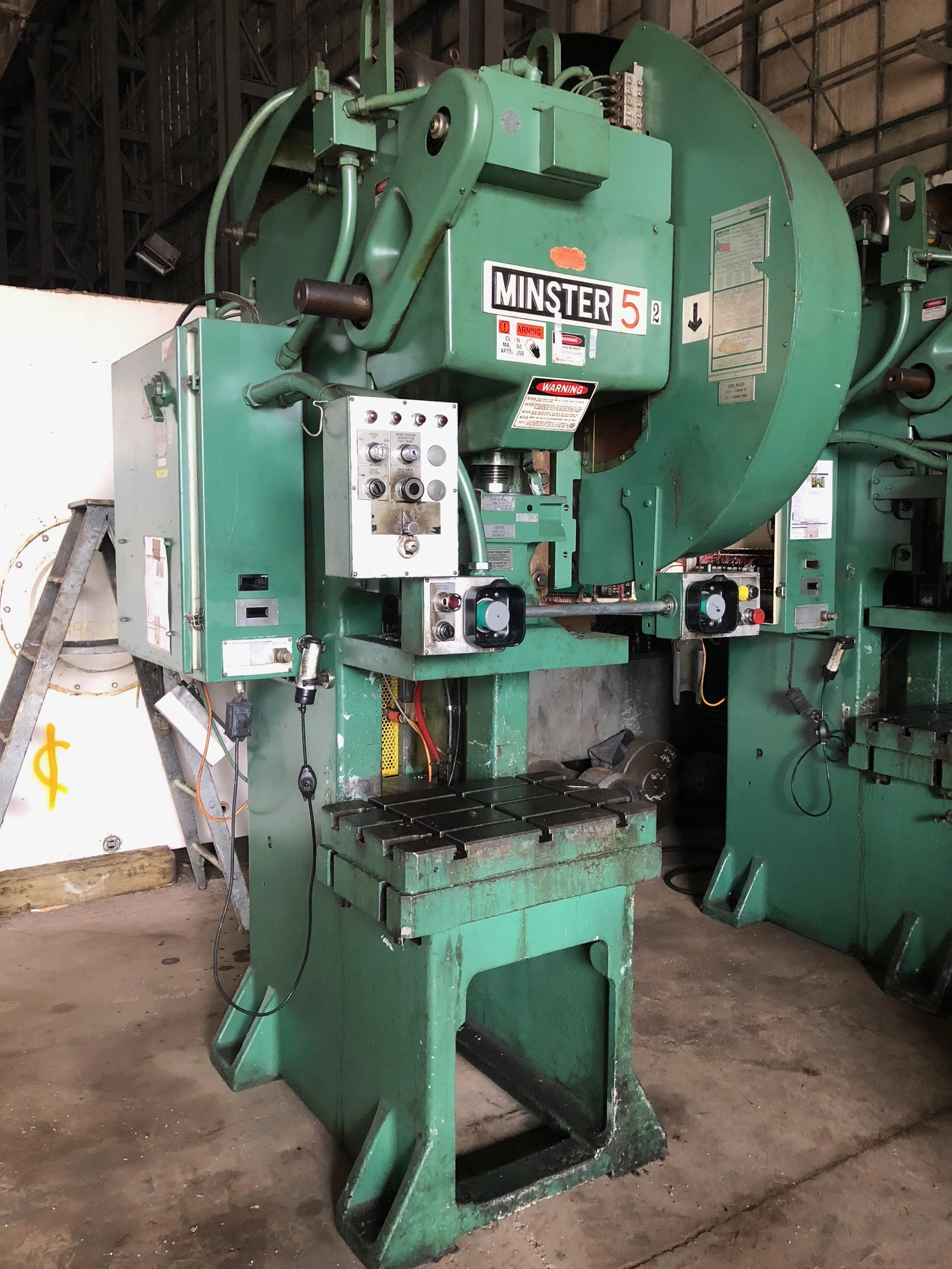 Used 1993 MINSTER #5 OBI / Gap Frame Press 10492 | Universal Press
