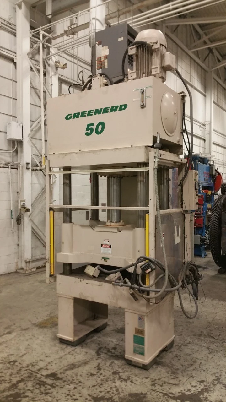 Used 1997 GREENERD HD-50-36-36 Hydraulic Press 10030 | Universal Press ...
