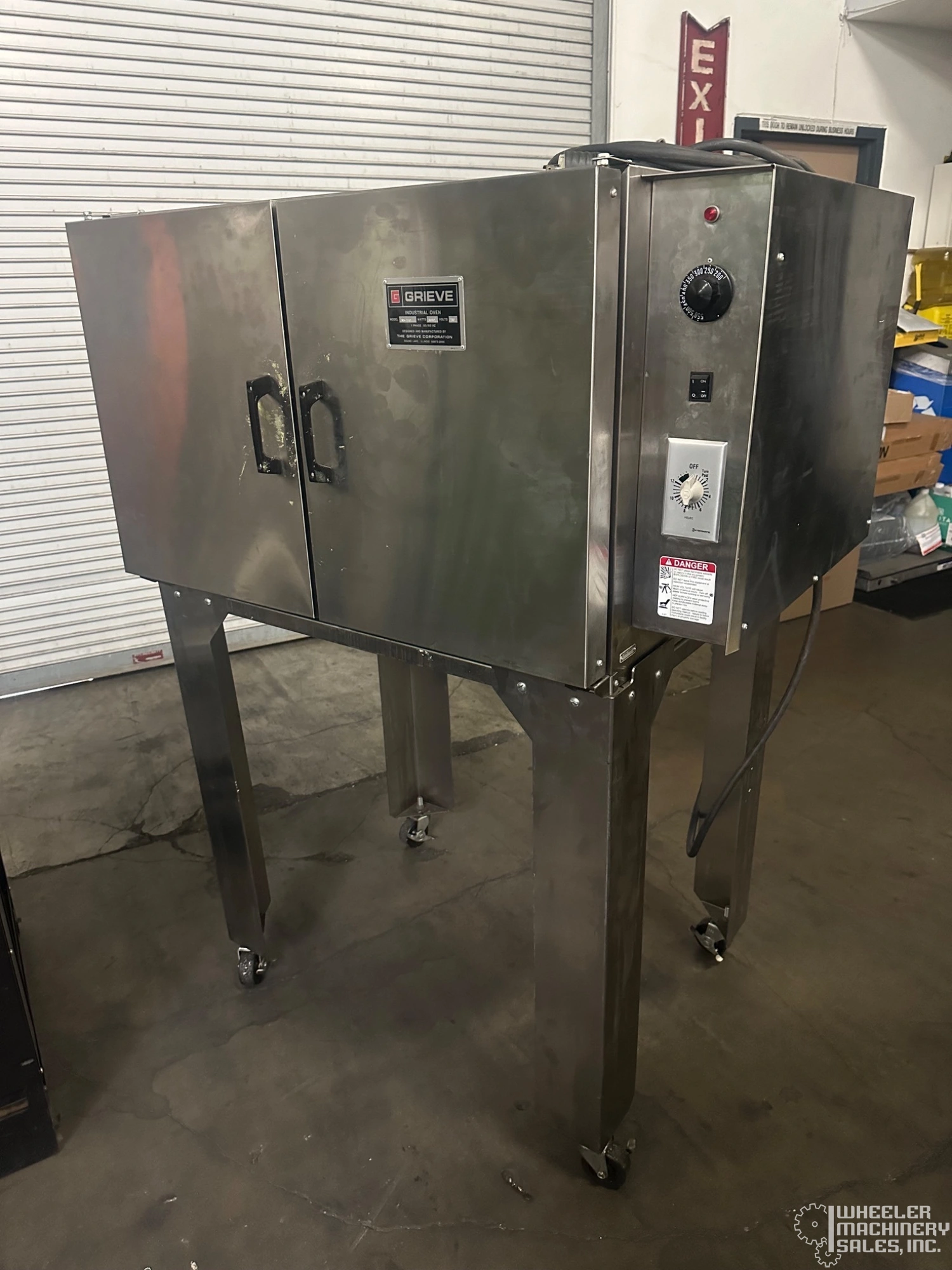 Used GRIEVE NB 550 FURNACES - OVENS 7388 | Wheeler Machinery Sales