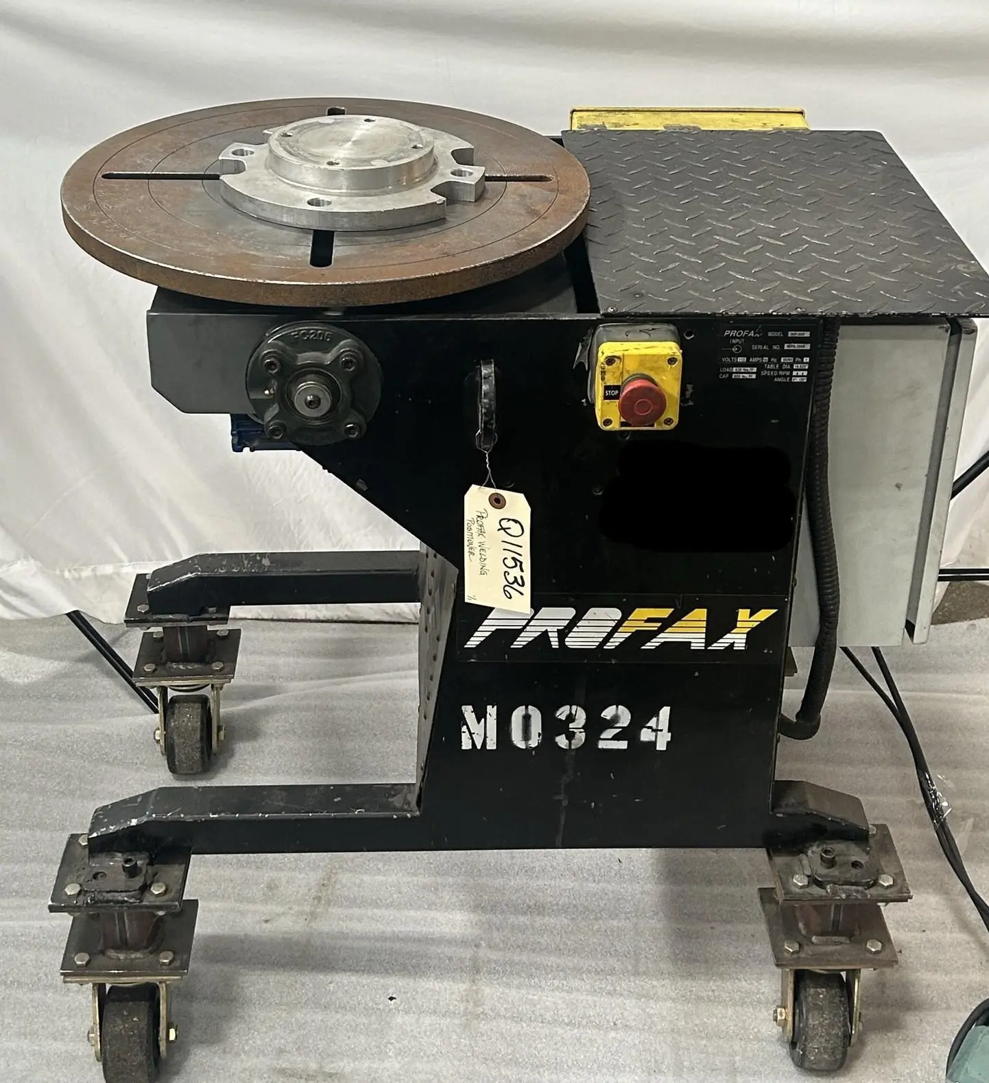 Used 2012 PROFAX WP-500 Welding Positioners Q11536 | Great American ...