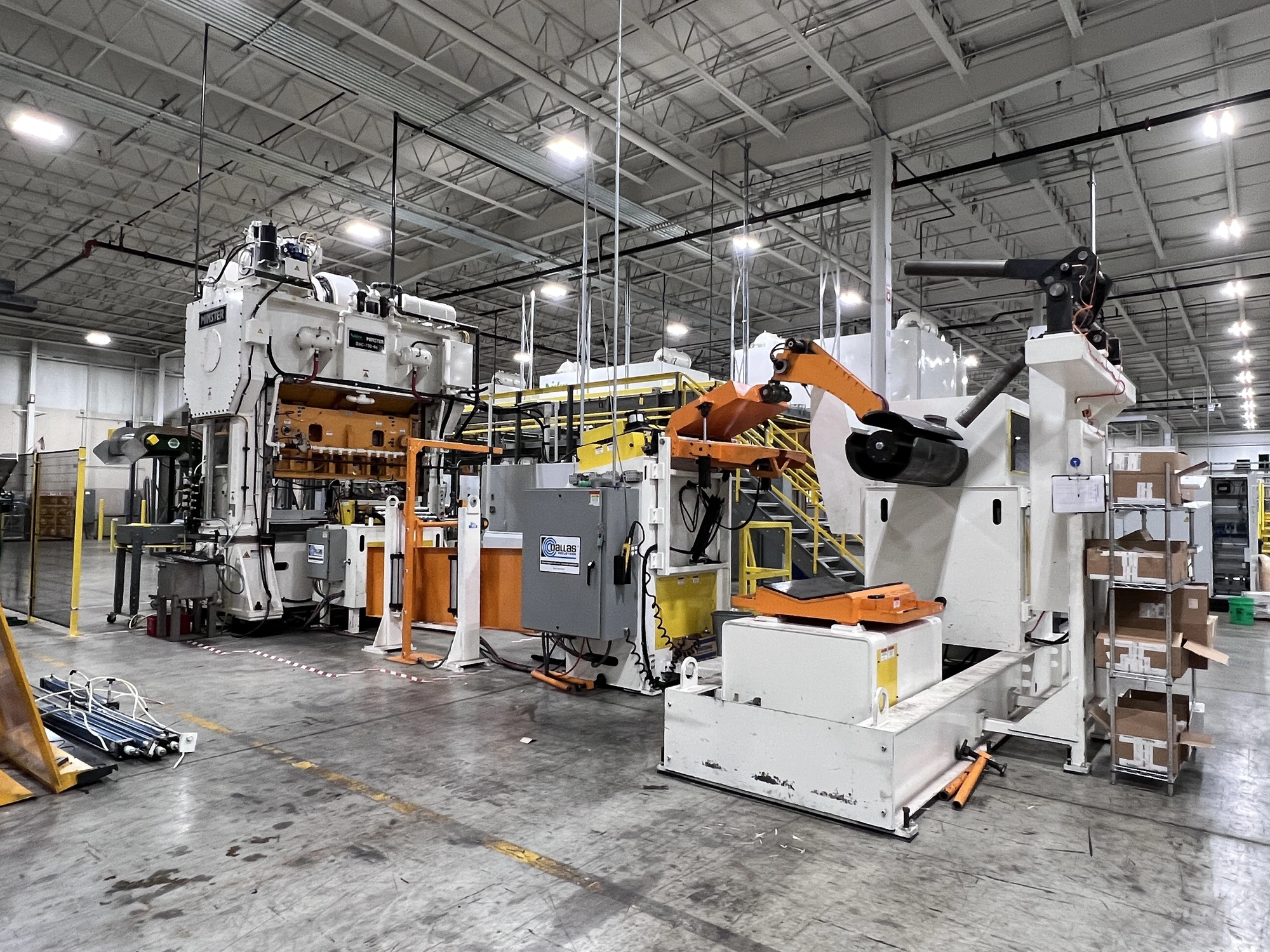 Used 2021 DALLAS INDUSTRIES DRFP-330 Complete Feed Lines 12057 ...