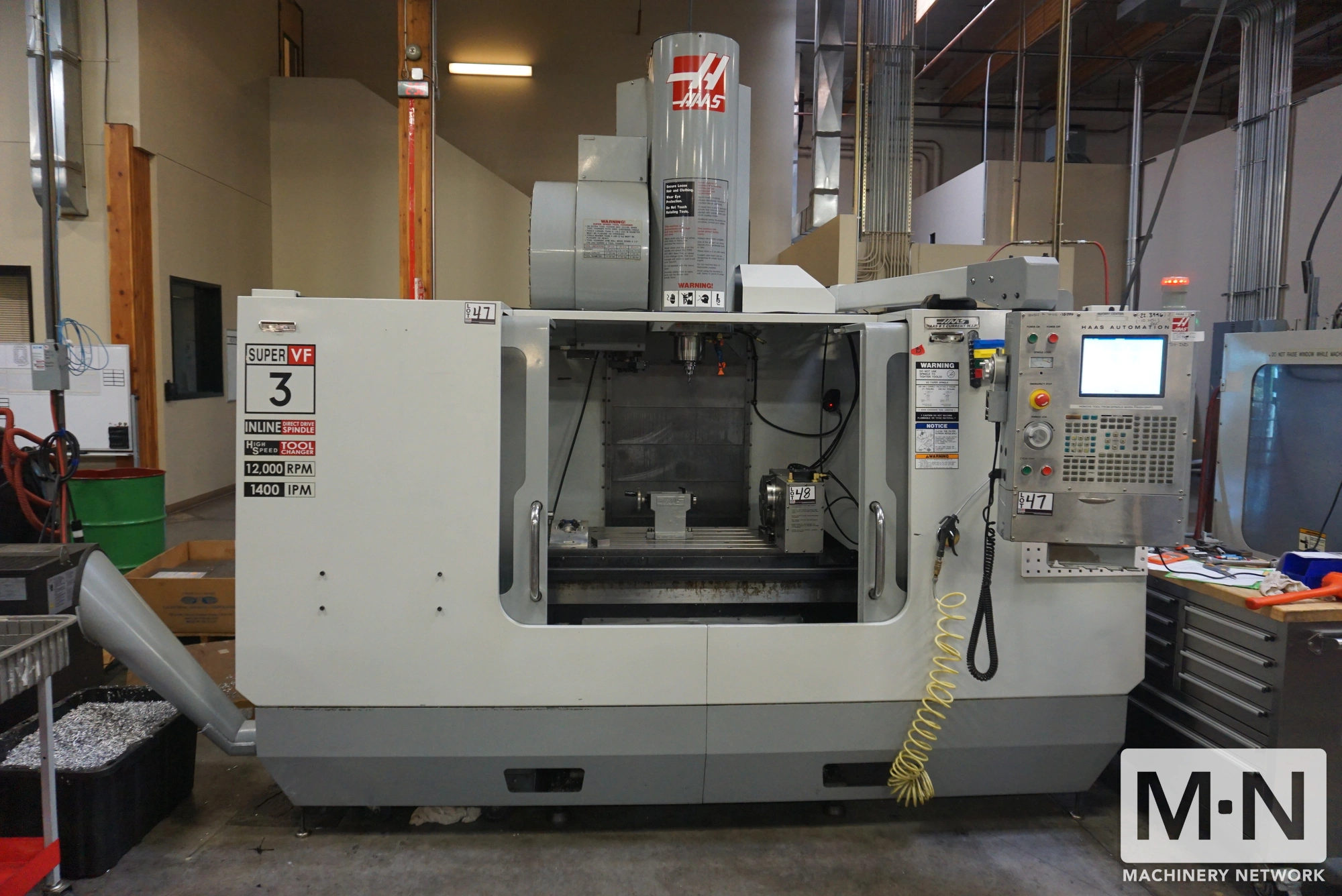 2006 Haas VF-3SS 4-axis Vertical Machining Center | Machinery Network
