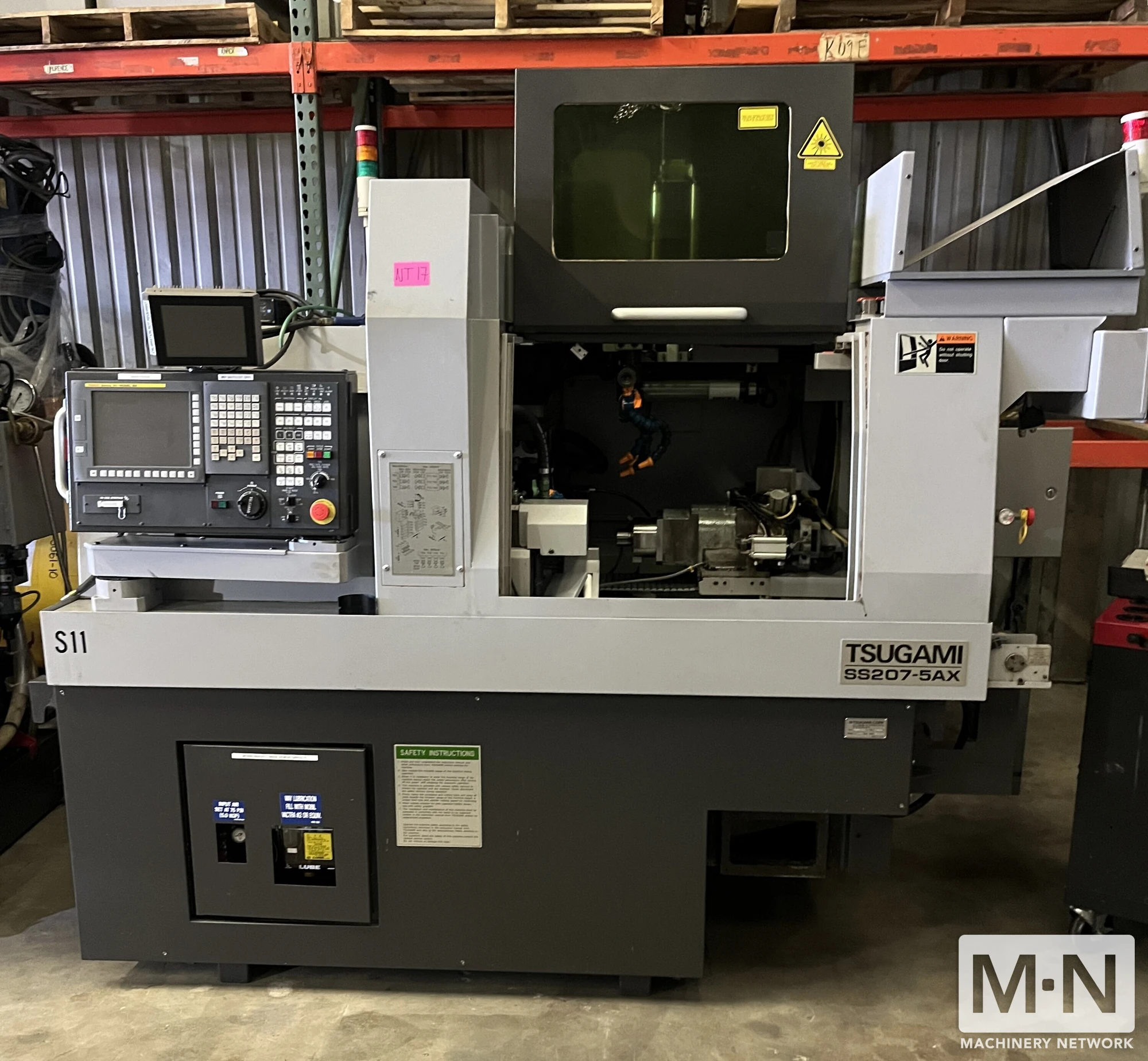 Tsugami SS207-5AX CNC Automatic Screw Machine, 2015 | Machinery Network