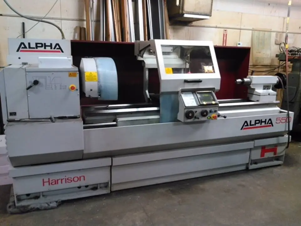 Used 1997 HARRISON ALPHA 550 Lathes CNC, 2-Axis & 3-Axis 7208 | USED ...