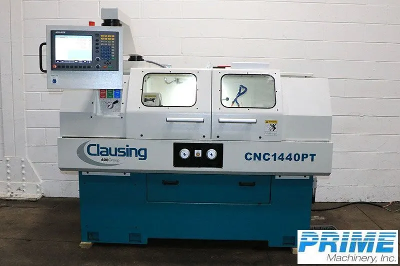 Used 2021 CLAUSING CNC1440PT LATHES, FLAT BED, N/C & CNC 69101 | Prime ...