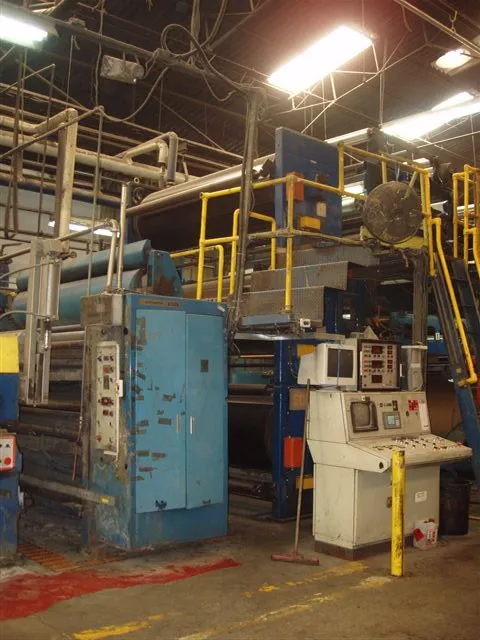 Used 1993 MHI 55C Corrugating Line, Glue Stations GLU-489 | Alpine CS ...