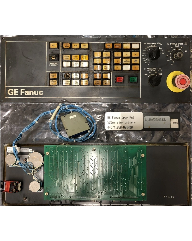 Used GE FANUC GE FANUC MDI PANEL MDI Panel 44C741056-G01R08 | Machine ...