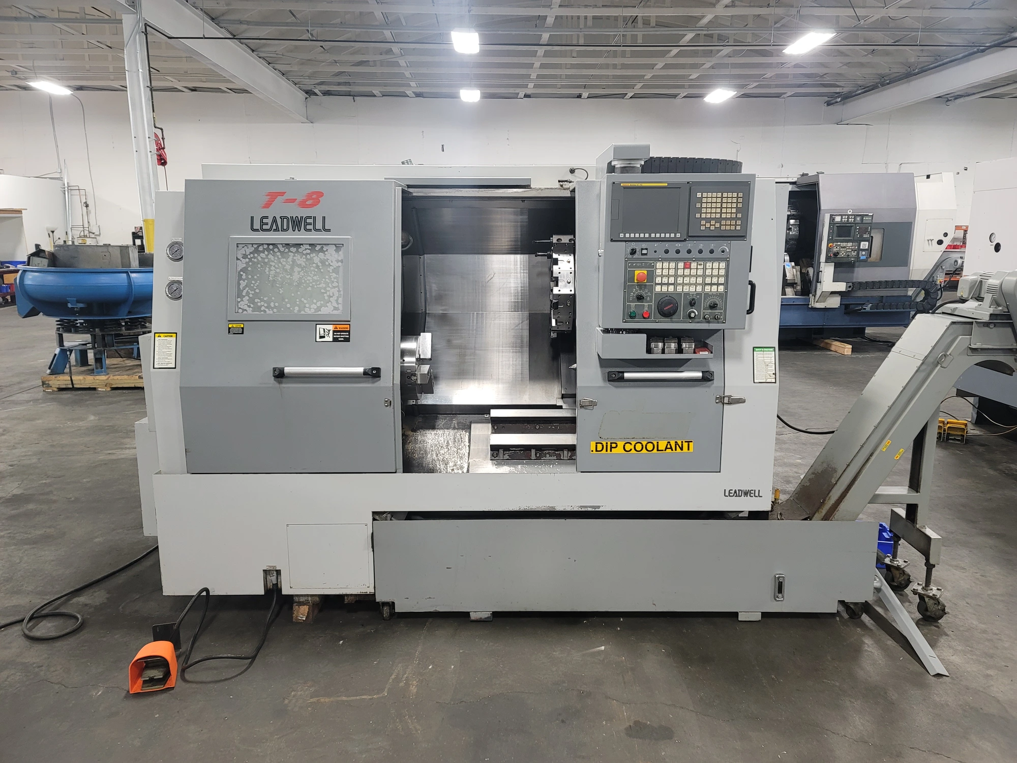 Used 2007 LEADWELL T-8 CNC, Lathes 1830 | Machinery Central