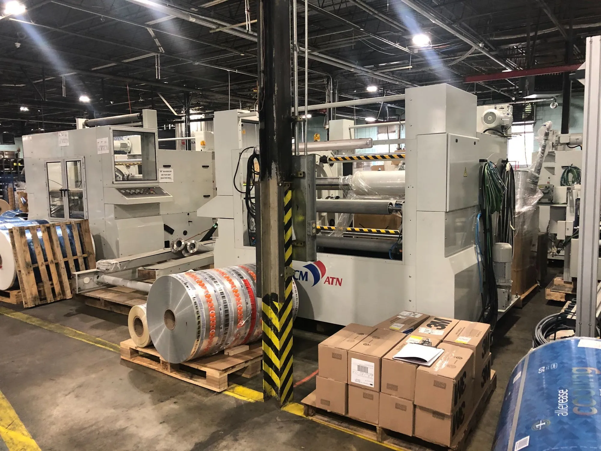 Used 2017 DCM re-wind Winders, Single Turret | Mark One Machinery