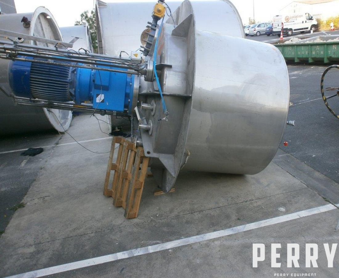 Used ABB CELLIER 3,000 Litre Stainless Steel Tanks B0021-01 | Perry ...
