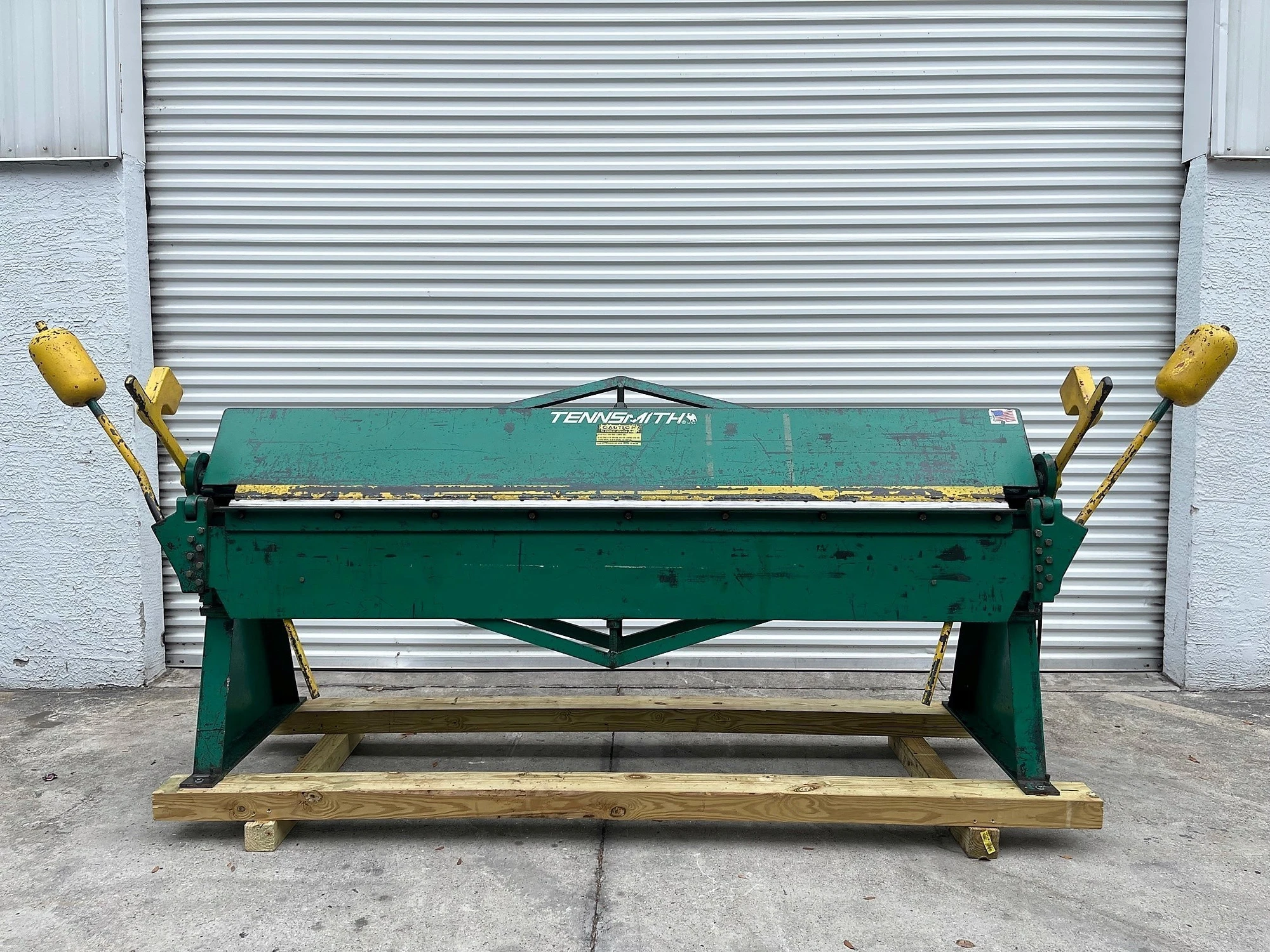 Used TENNSMITH HB-97-16 Box & Pan Brakes including Finger 6080 | GMT