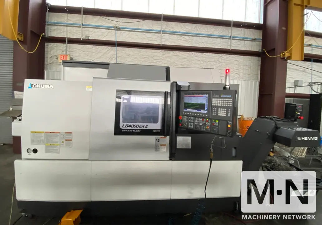 Okuma Space Turn LB4000EXII-MY C750 CNC Lathe, 2022 w/ ONLY 684 Hours ...
