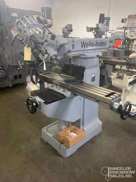 Used 2019 WELLS INDEX SP-150VS (847) MILLING MACHINES, VERTICAL 6818 ...