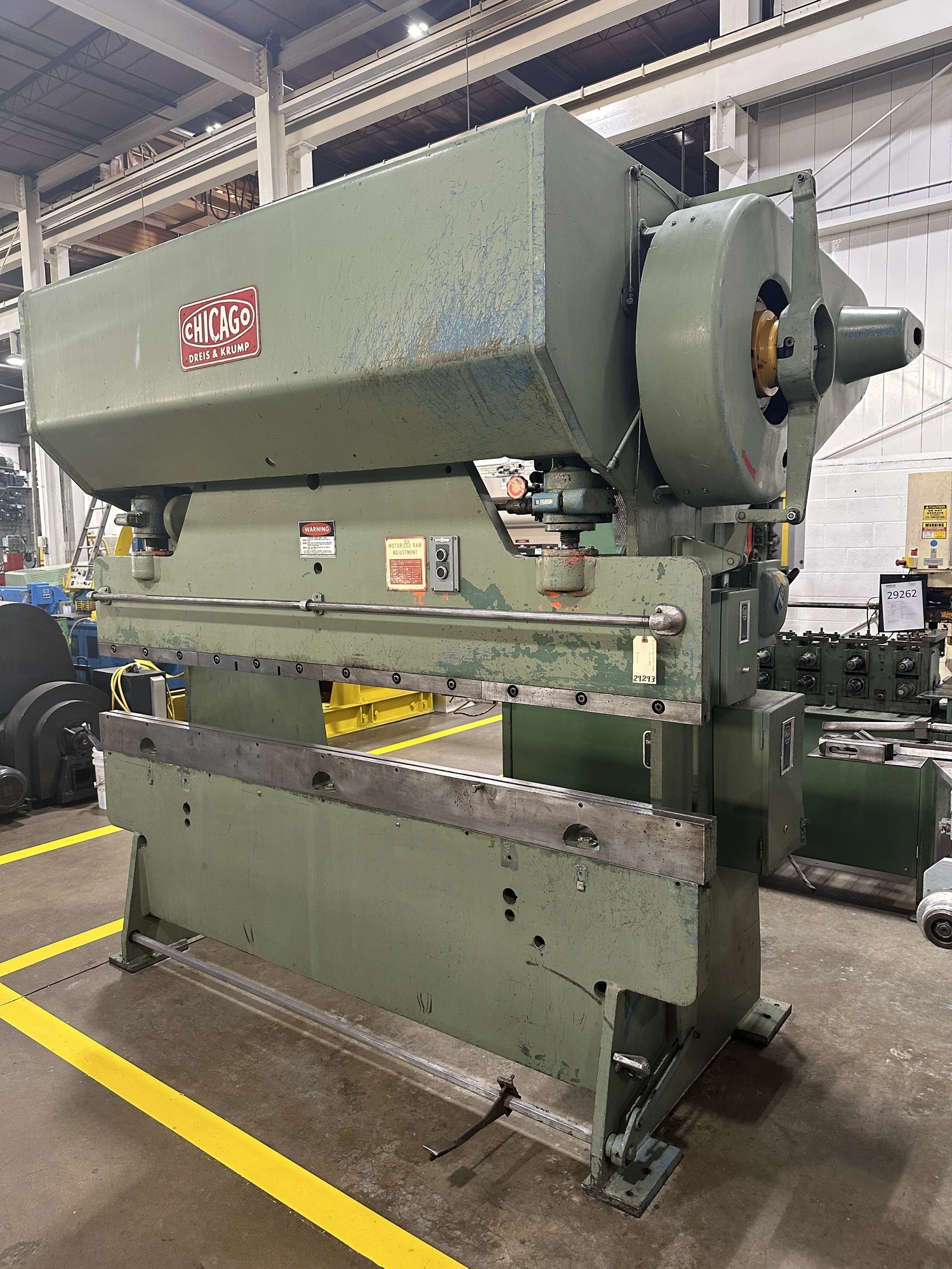 Used 55 Ton Dreis & Krump 68-B Press Brake #29293 | Kempler Machinery