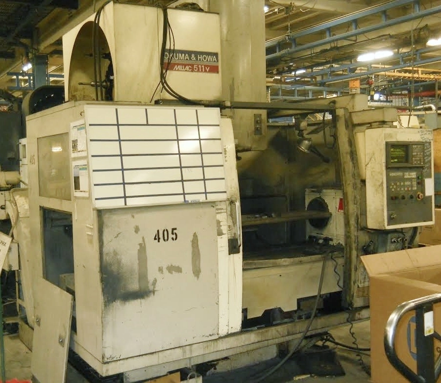 Used 1996 OKUMA & HOWA MILLAC 511V MACHINING CENTER Machining Centers ...