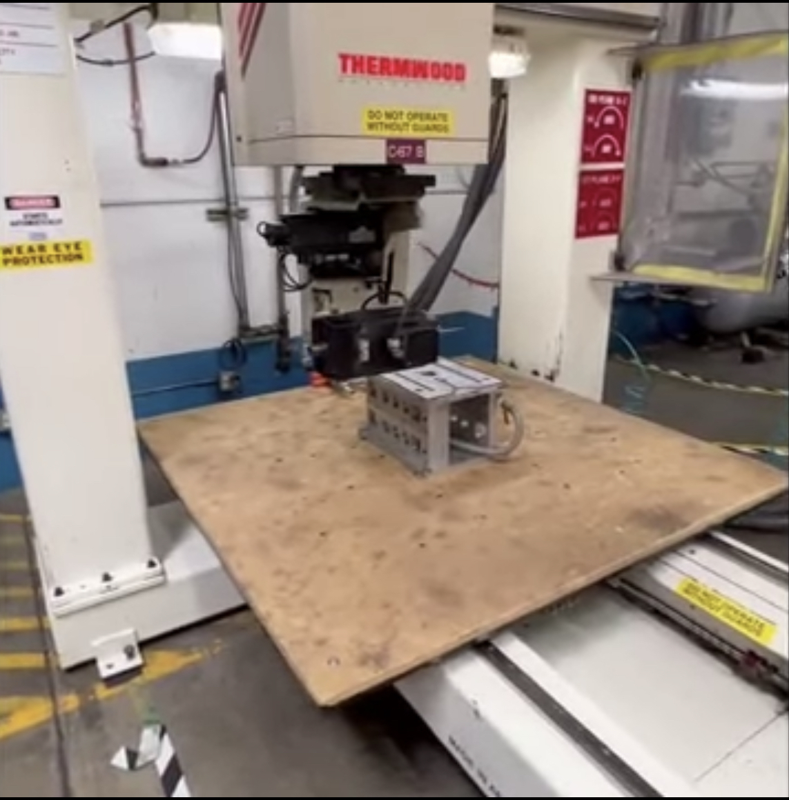 Used THERMWOOD C67 Used 5 Axis CNC Routers 203020 | PlastiMach Corp