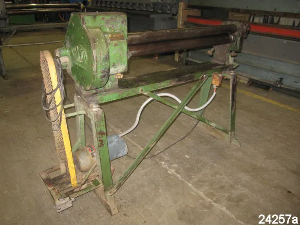 Used PEXTO 417 Plate Bending and Slip Roll 24257 | Kempler Industries