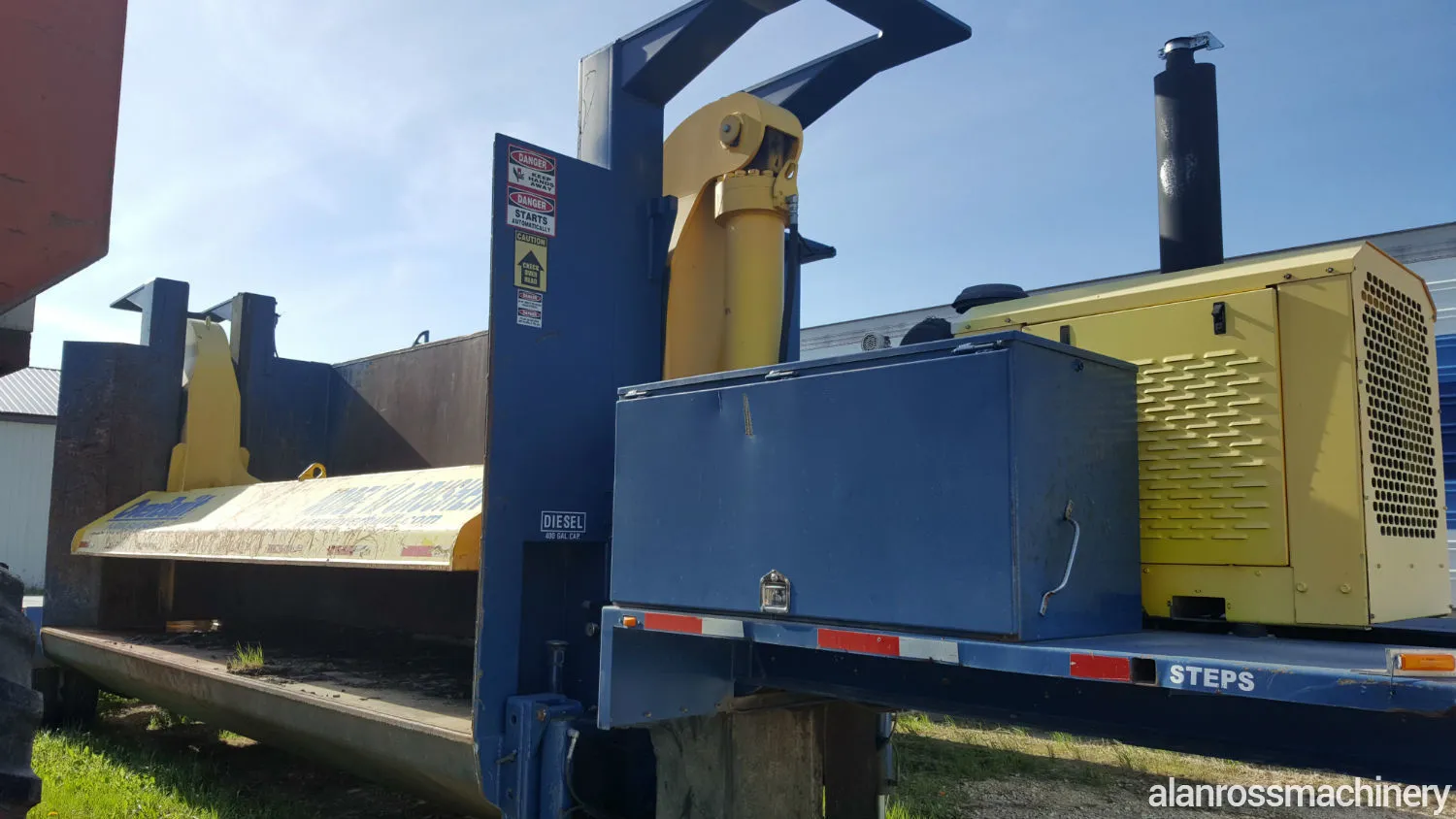 Overbuilt Model 10HS Used Car Crusher | Alan Ross Machinery