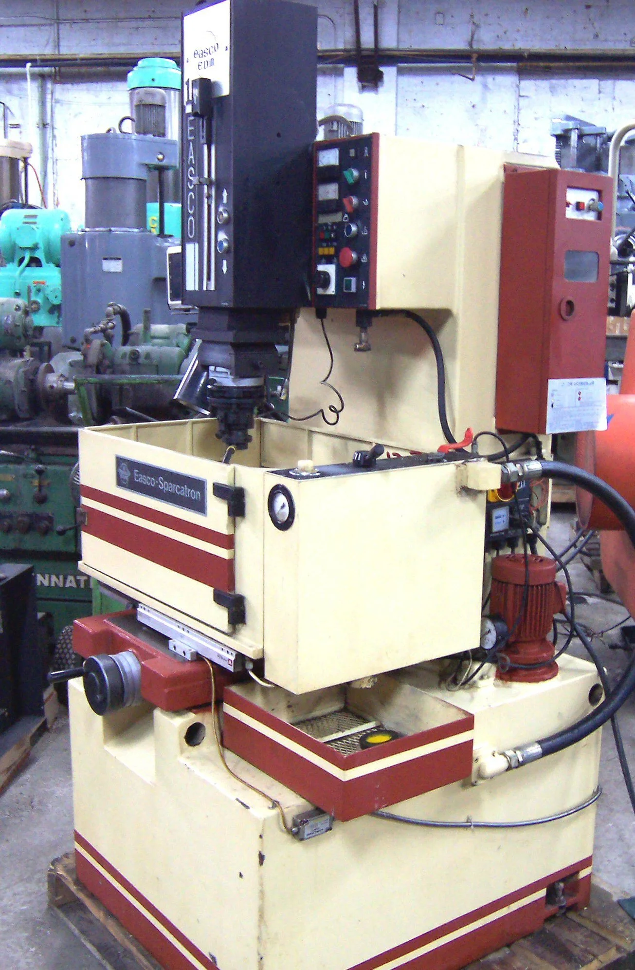 Used EASCO SPARCATRON DM-323 EDM, Conventional (Ram Type, Sinker 2140 ...
