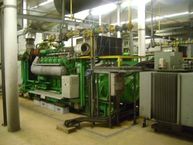 Item# P6116 - Jenbacher J612 Natural Gas 1500KW, 1875Kva, 50Hz Reciprocating Cogen Generator Set ...