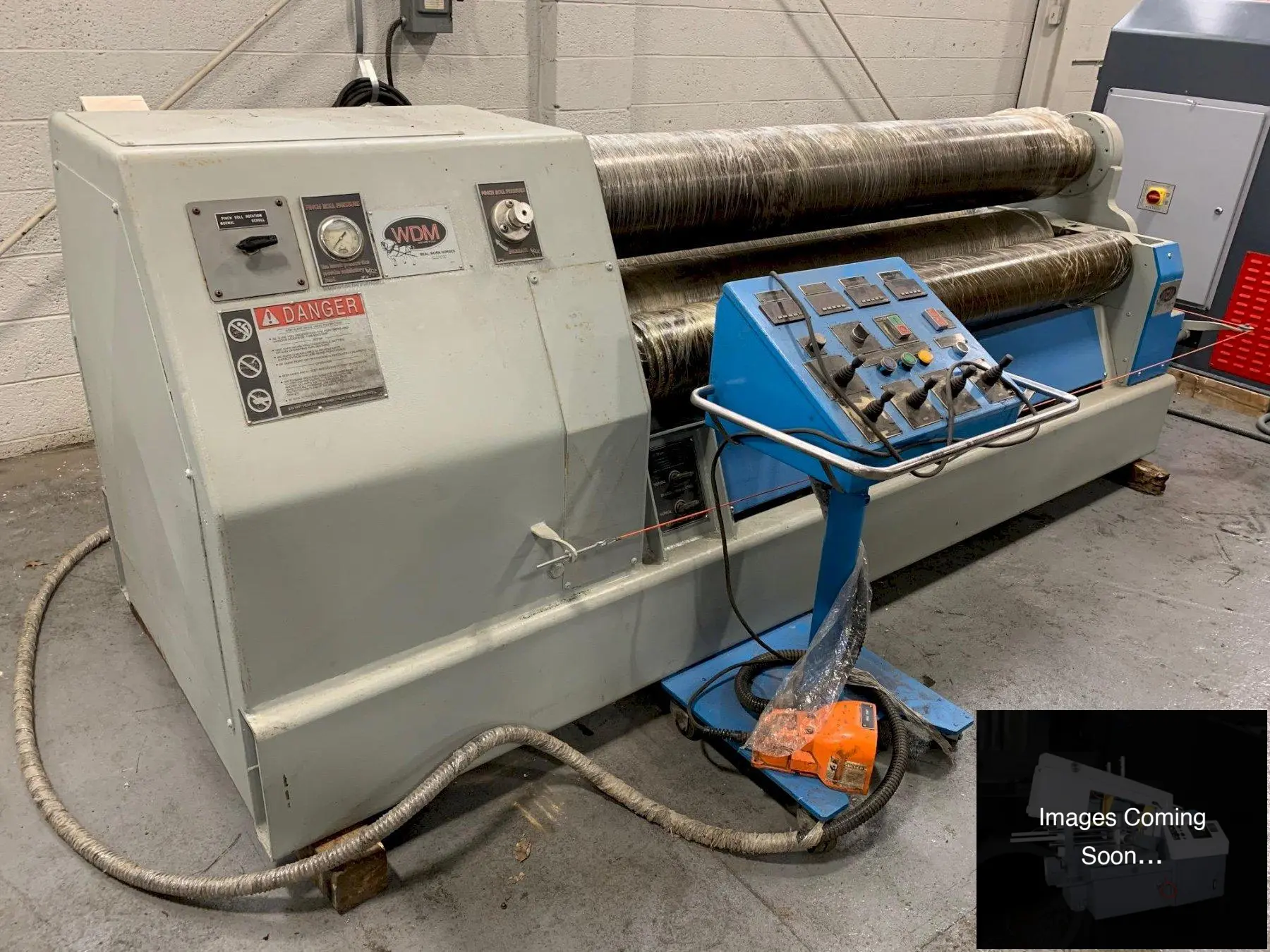 Used 2014 WDM 403-11-6.58 Rolls, Plate Bending (incld Pinch) 10681 ...