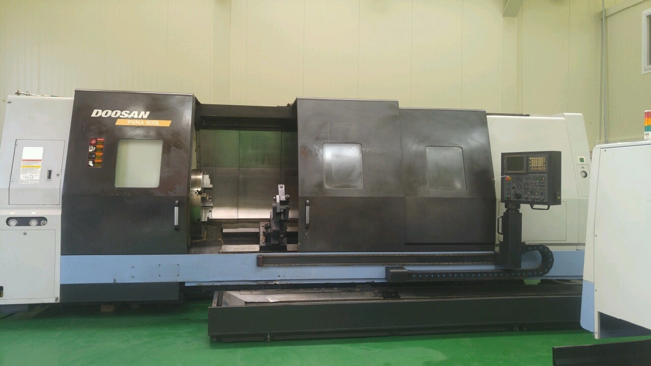 Used 2008 DOOSAN PUMA 800 Lathes CNC 6705 | USED CNC WAREHOUSE