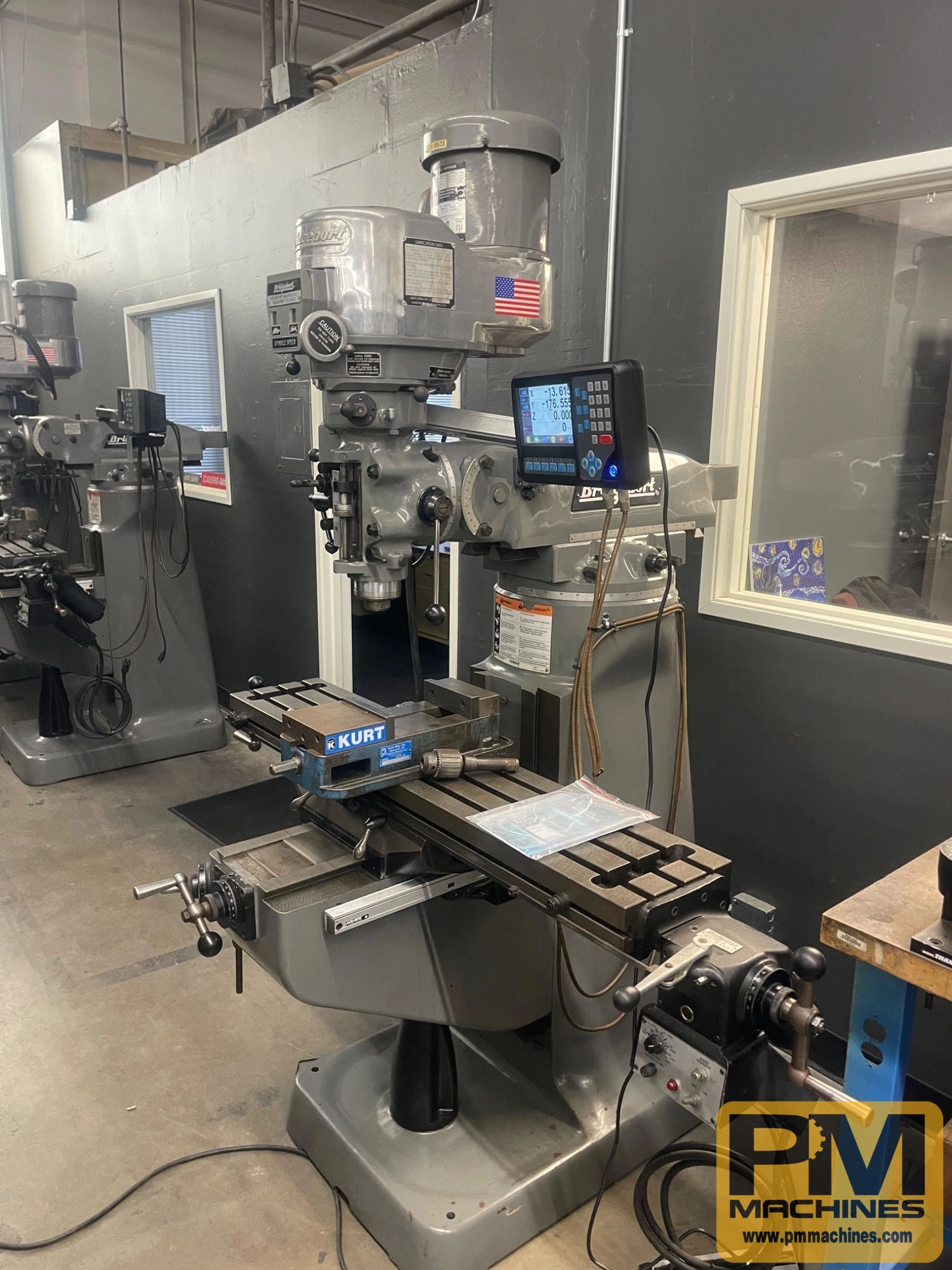 Used BRIDGEPORT SERIES 1 2HP 9"x48" Vertical Mills 81088955 | PM Machines