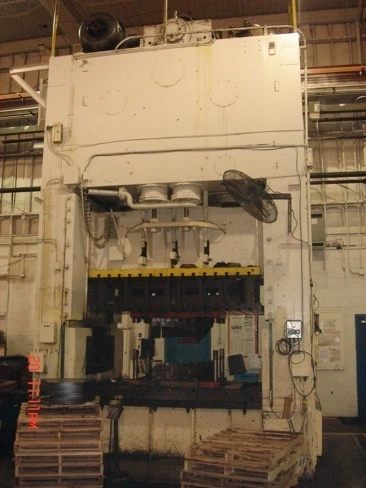 Used CLEARING S2-500-96-54 Straight Side Double Crank Press 8775 ...