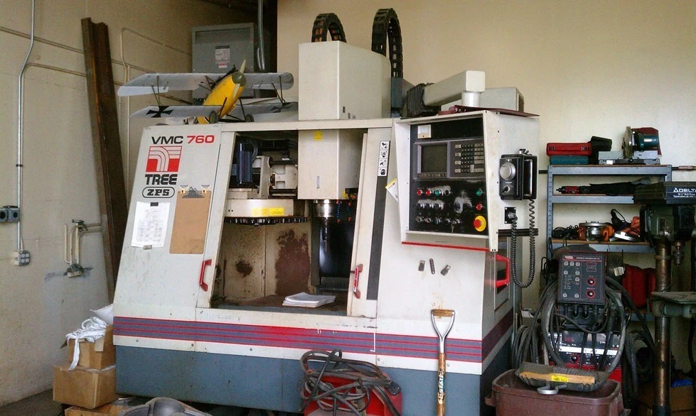 Used 1994 TREE VMC760 ZPS VERT MACH CENTER Machining Centers, Vertical ...