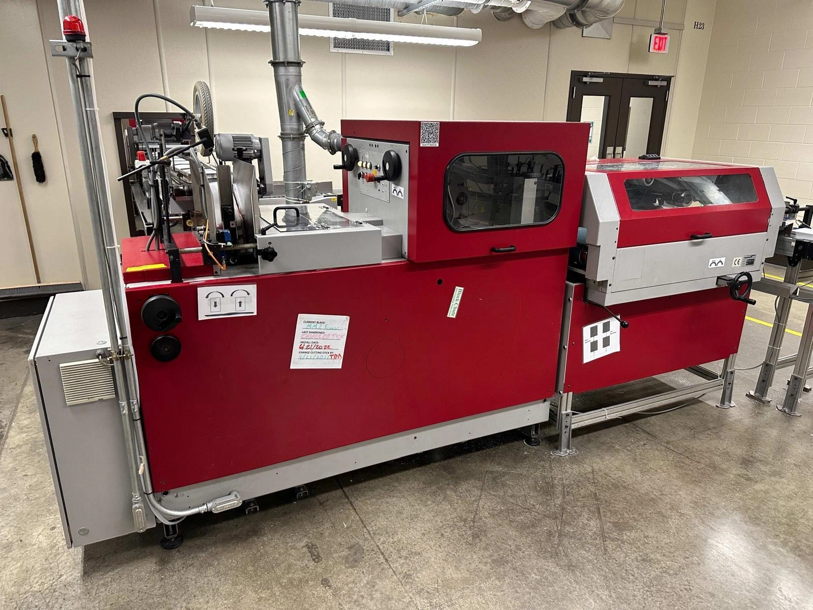 Used 2003 MÜLLER MARTINI 3501 SPLITTING SAW Book Saw | Pressroom ...