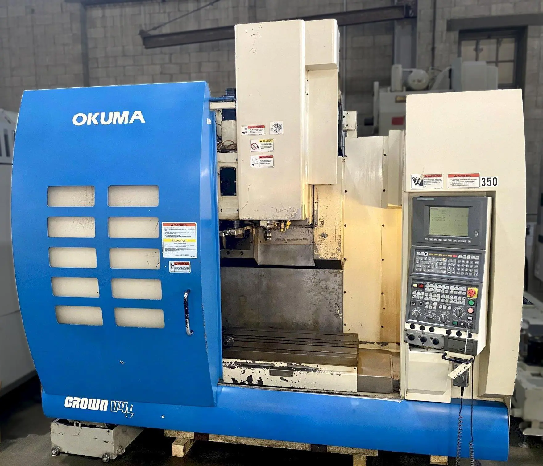 Used 2000 Okuma CROWN V4018 Machining Centers, Vertical Q10757 | Great ...