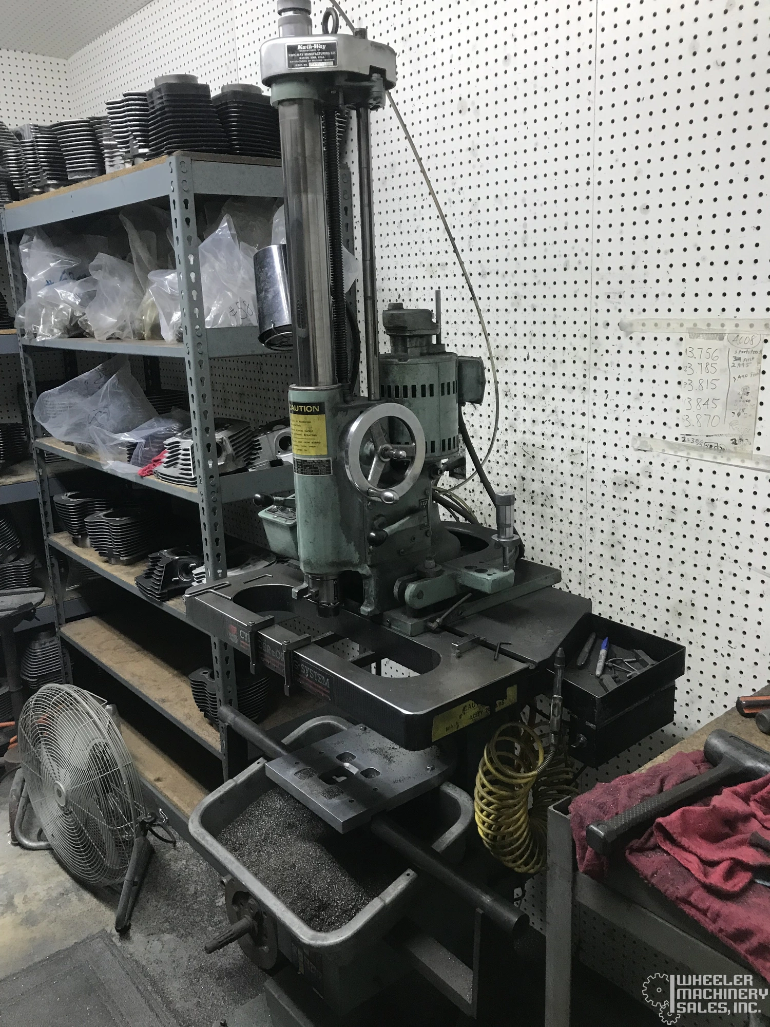 Used KWIK-WAY FN AUTOMOTIVE MACHINE SHOP EQUIPMENT 6550 | Wheeler ...
