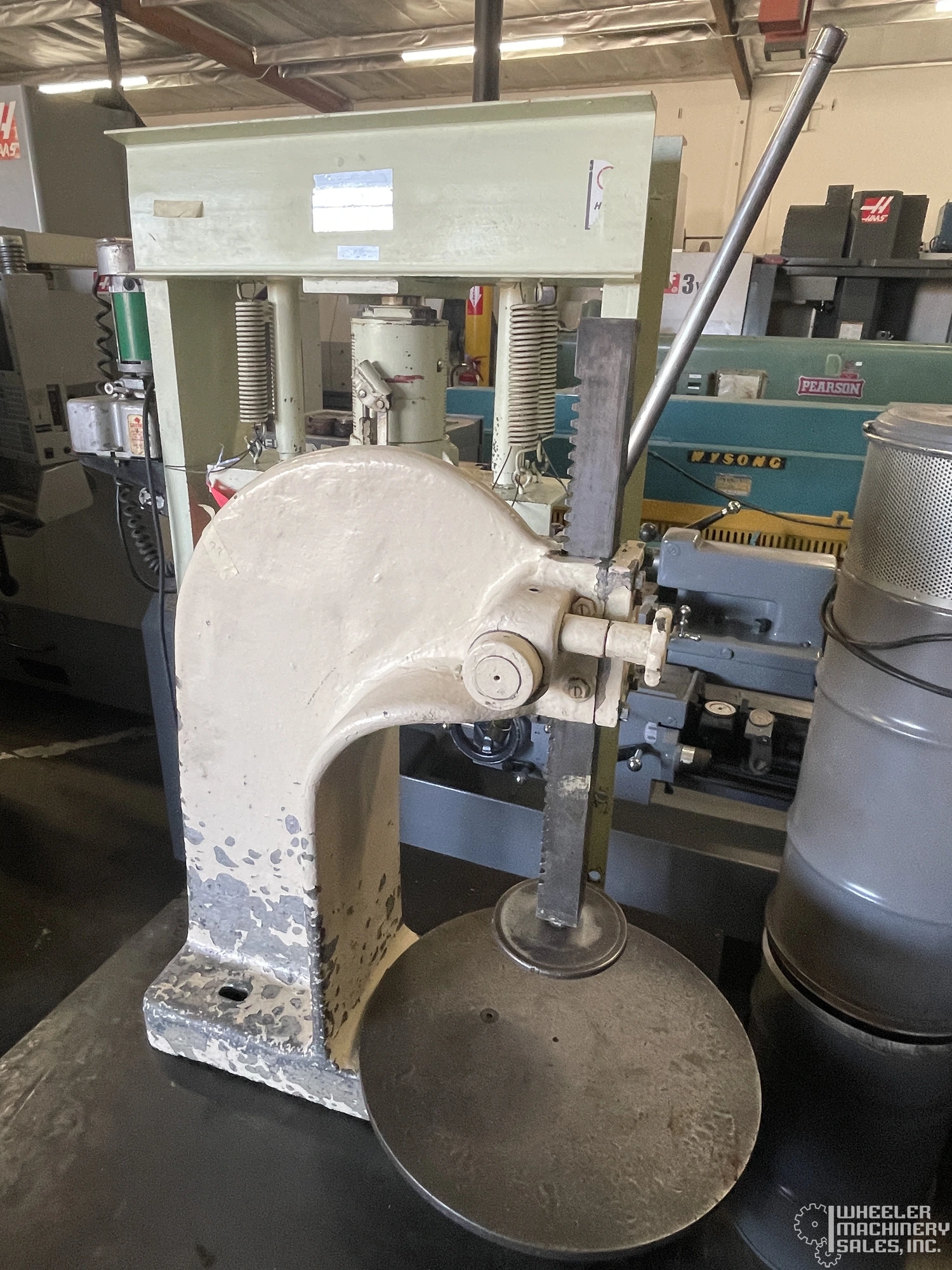 Used FAMCO 3-1/2 PRESSES, ARBOR 7137 | Wheeler Machinery Sales