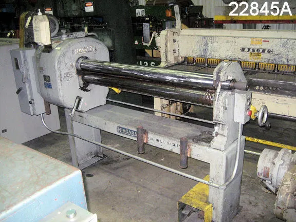 Used NIAGARA 351-P Plate Bending and Slip Roll 22845 | Kempler Machinery