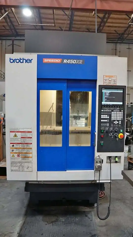 Used 2021 BROTHER SPEEDIO R450X2 Machining Centers, Vertical 93980 ...