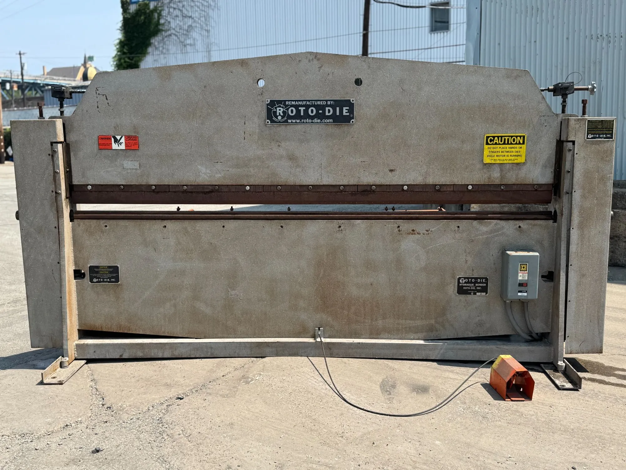 Used ROTO-DIE 15 Press Brakes 8645 | THREE RIVERS MACHINERY