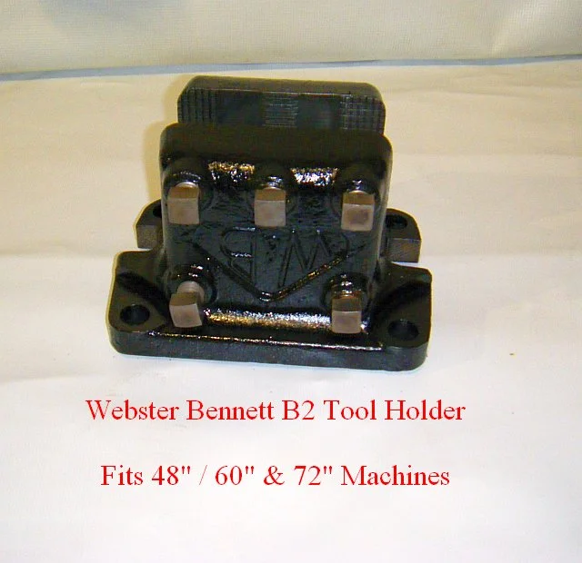 Used WEBSTER & BENNETT TOOLING & ACCESS._See also Specific Categories ...